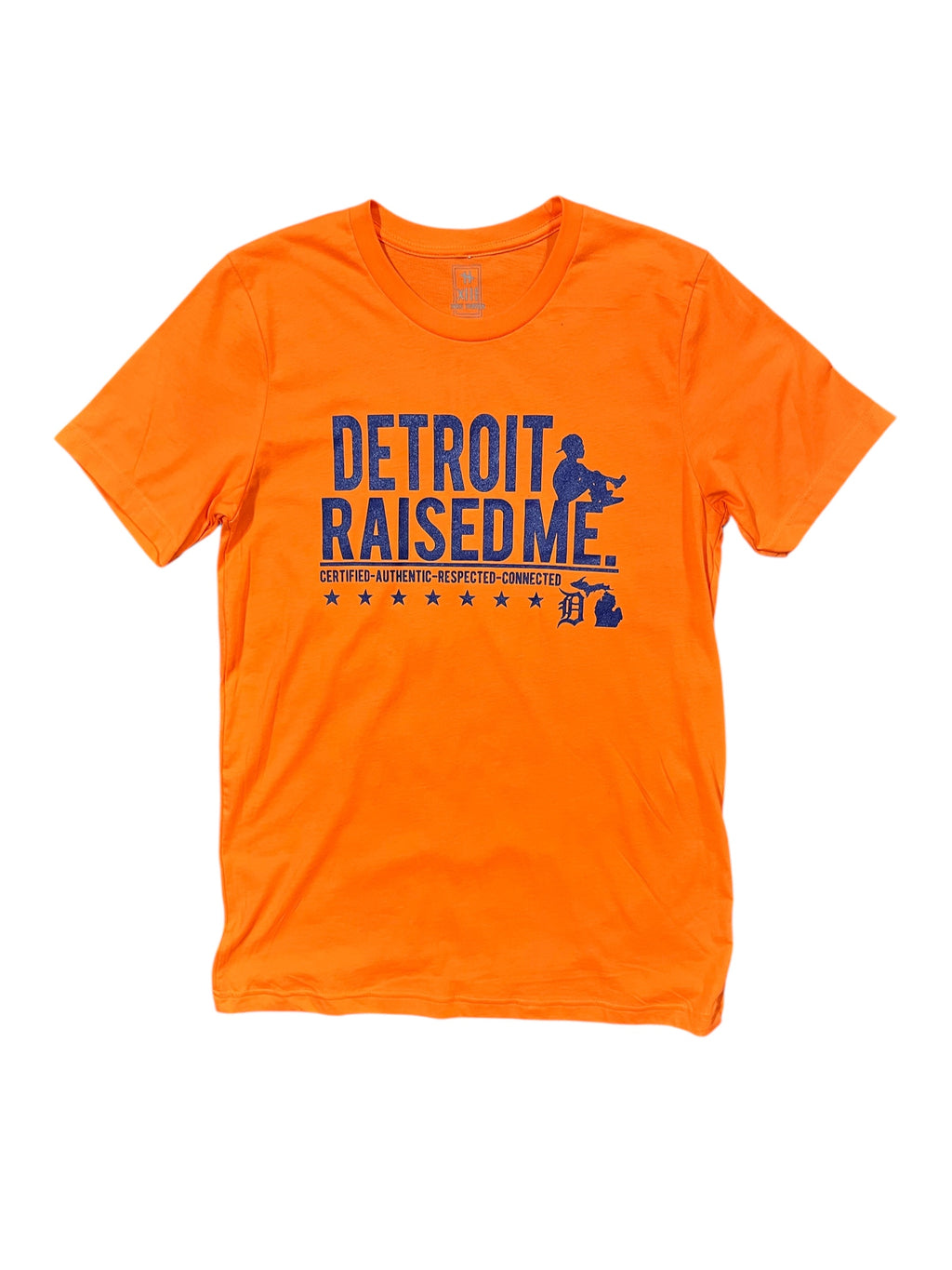313 Detroit Raised Me Tee ORG – Three Thirteen Store