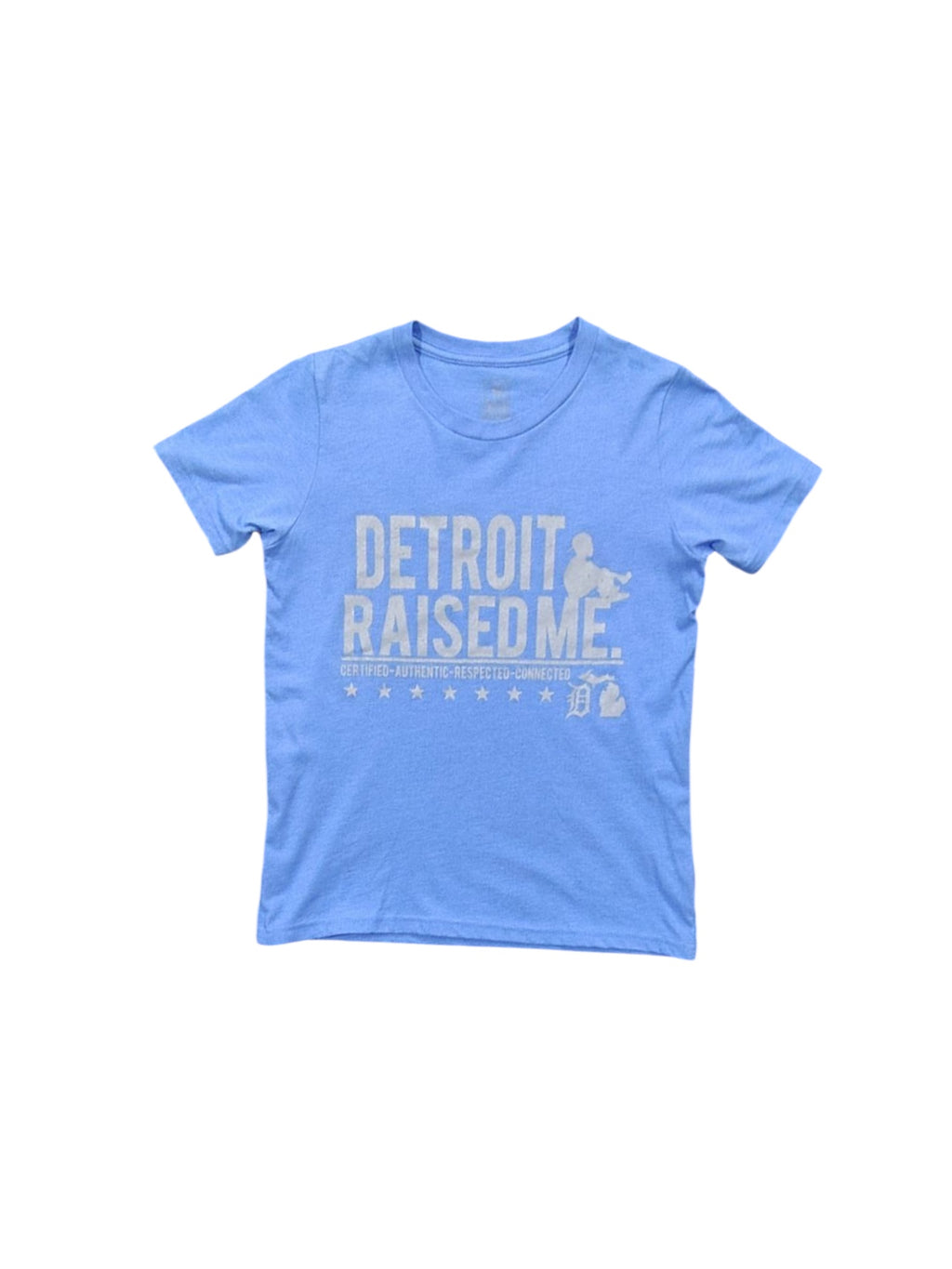 313 KIDS DETROIT RAISED ME TEE Blue – Three Thirteen Store