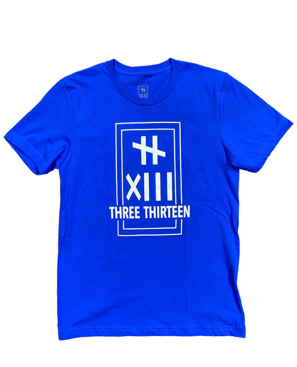 313 LOGO TEE Royal – Three Thirteen Store